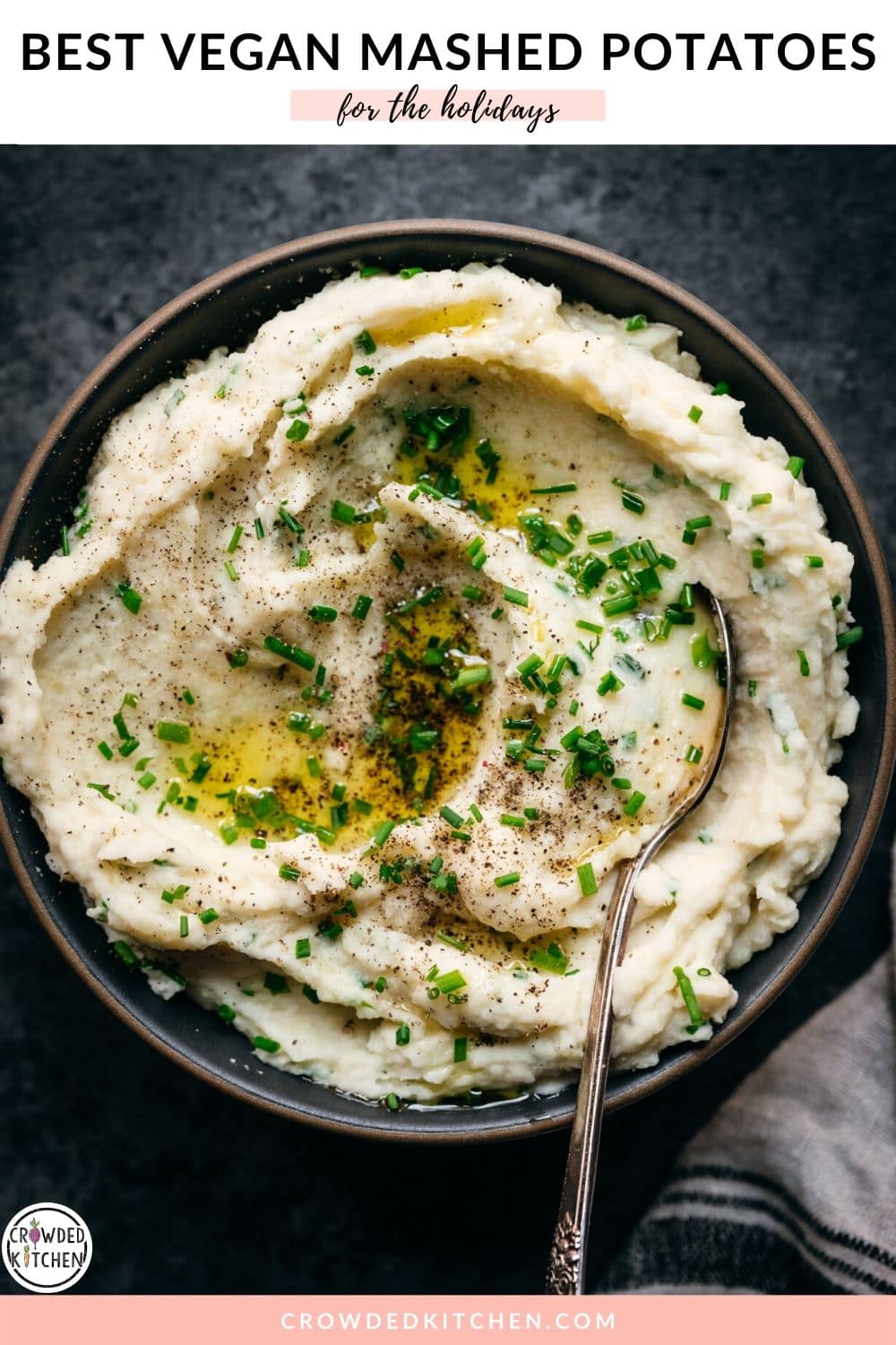 Best Vegan Mashed Potatoes | Crowded Kitchen Recipes