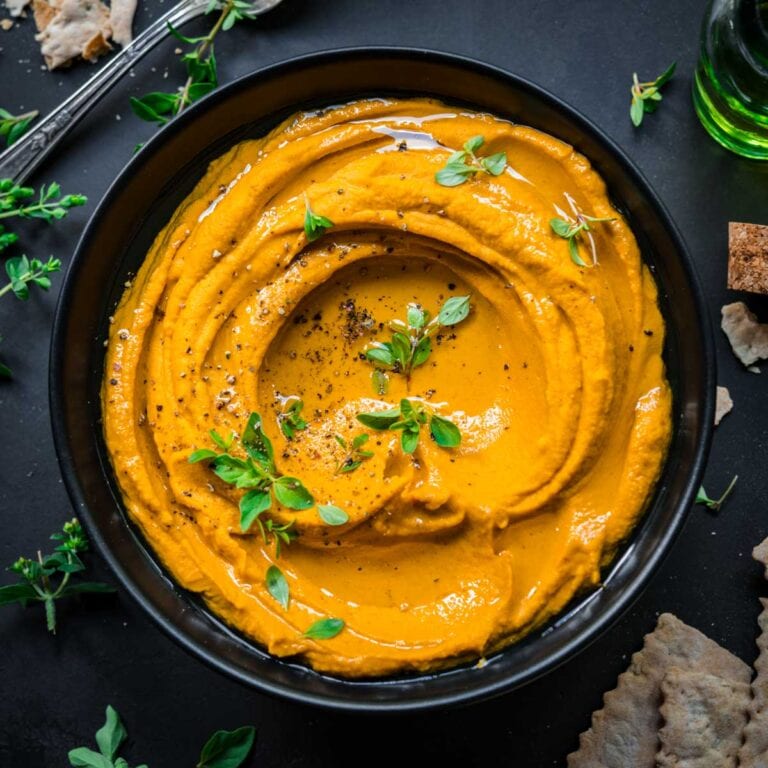 Roasted Carrot Dip (Easy Recipe) | Crowded Kitchen
