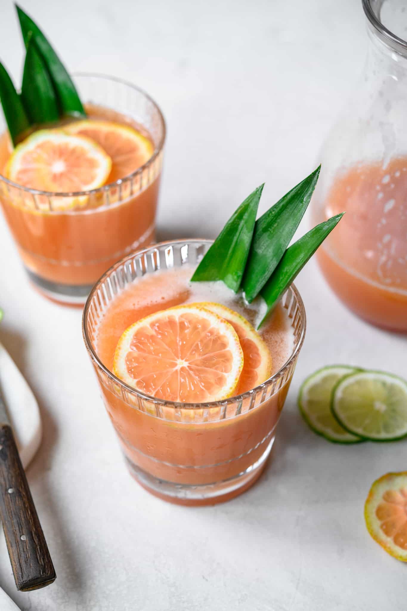 Guava Cocktail with Pineapple Rum | Crowded Kitchen