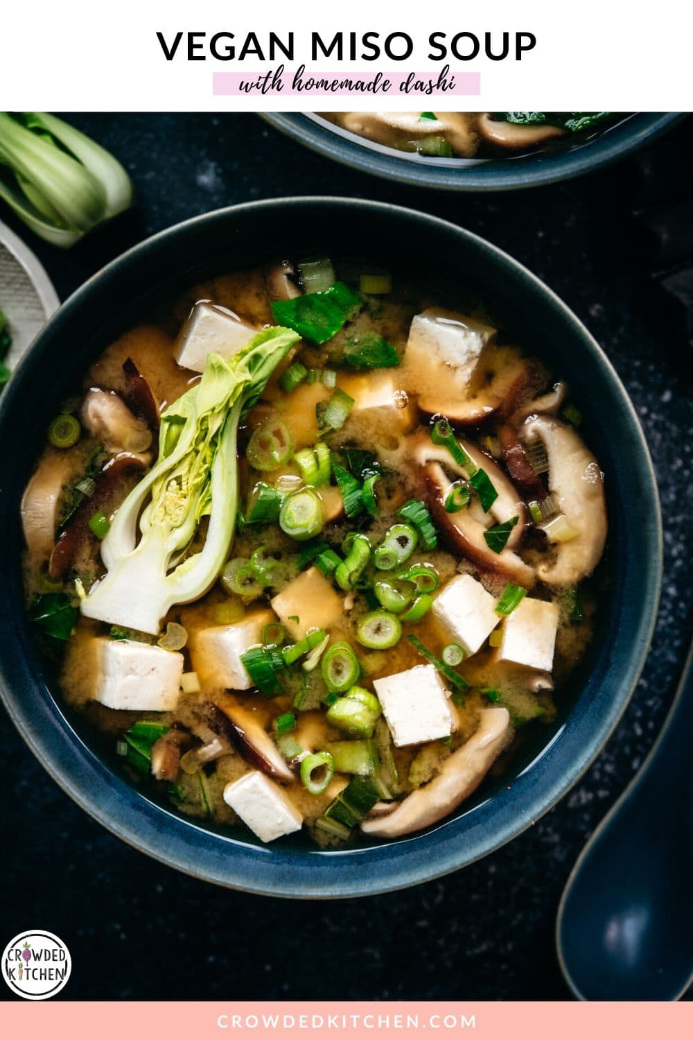Vegan Miso Soup - Crowded Kitchen