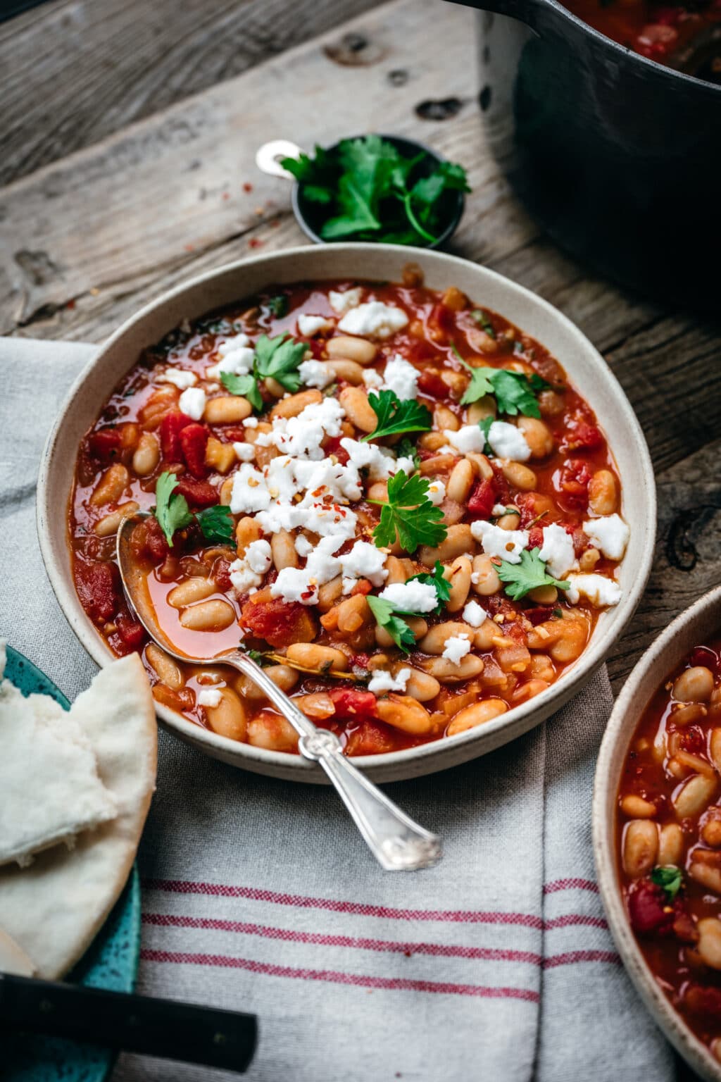 White Bean Tomato Stew (Vegan) | Crowded Kitchen