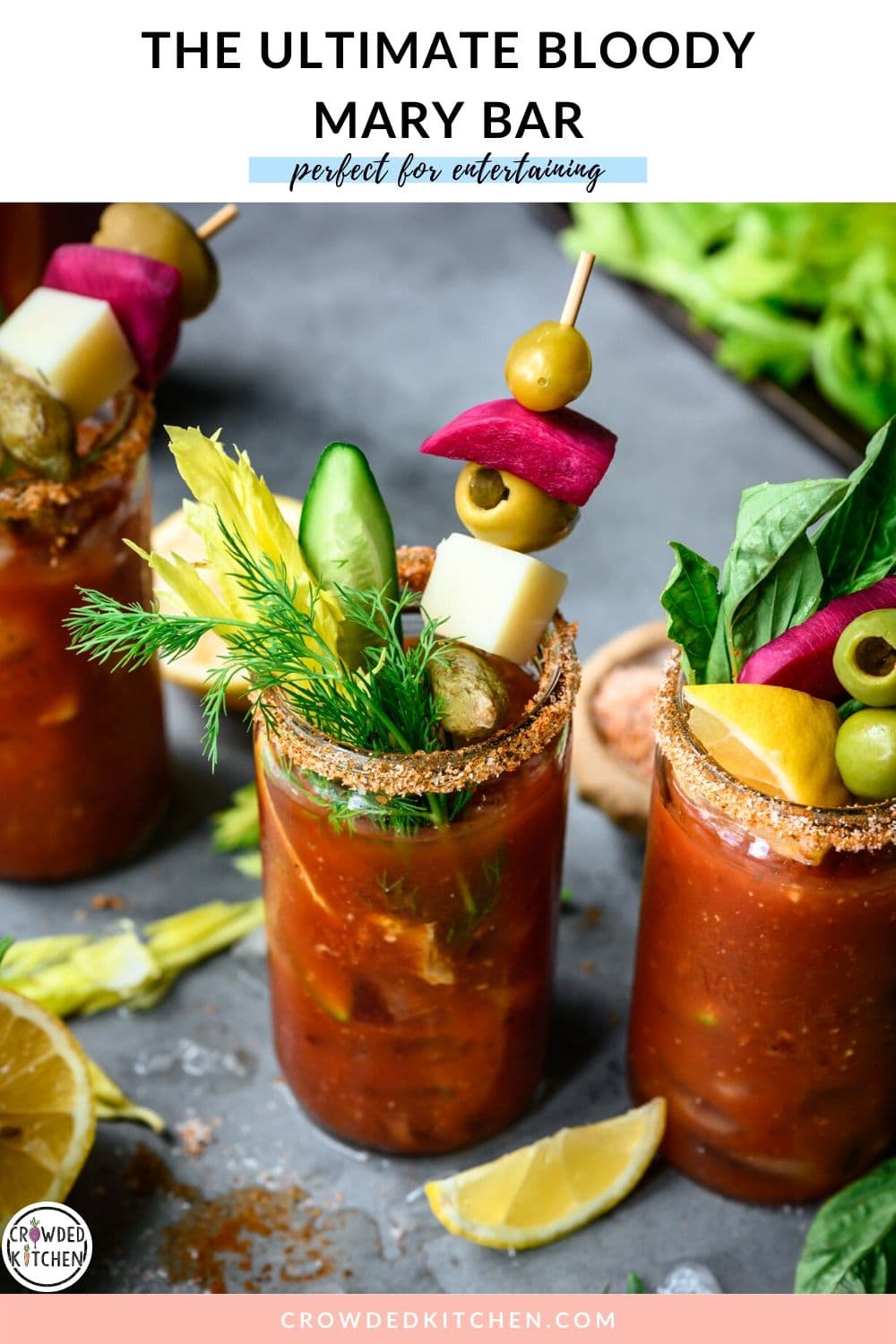 The Ultimate Bloody Mary Bar - Crowded Kitchen
