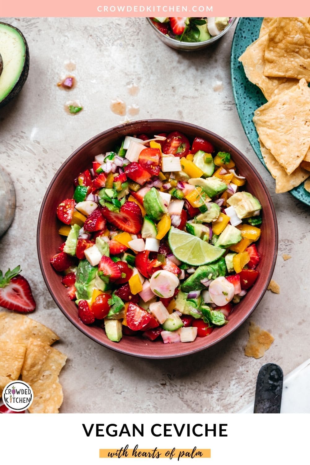 The BEST Vegan Ceviche - Crowded Kitchen