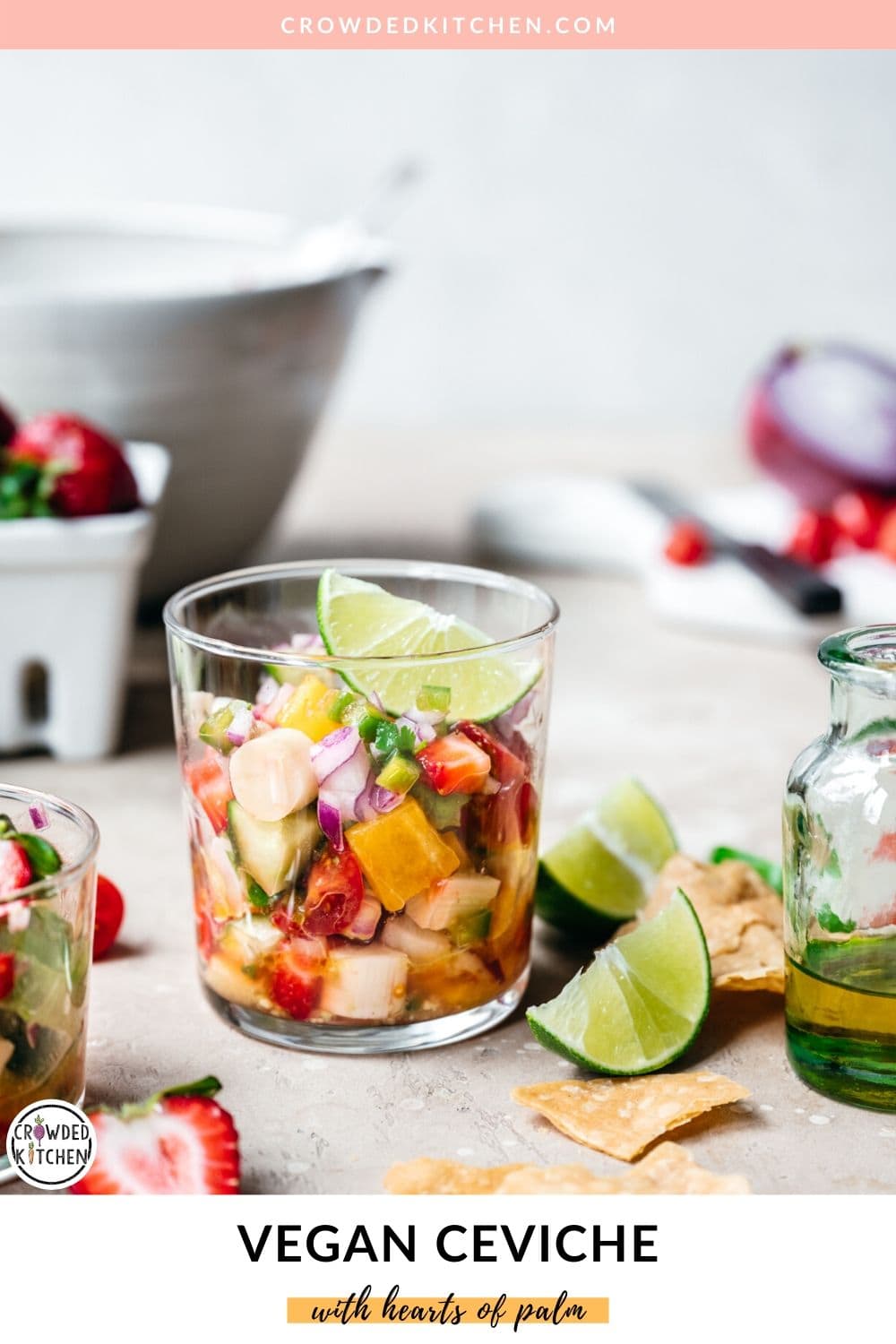 The BEST Vegan Ceviche - Crowded Kitchen