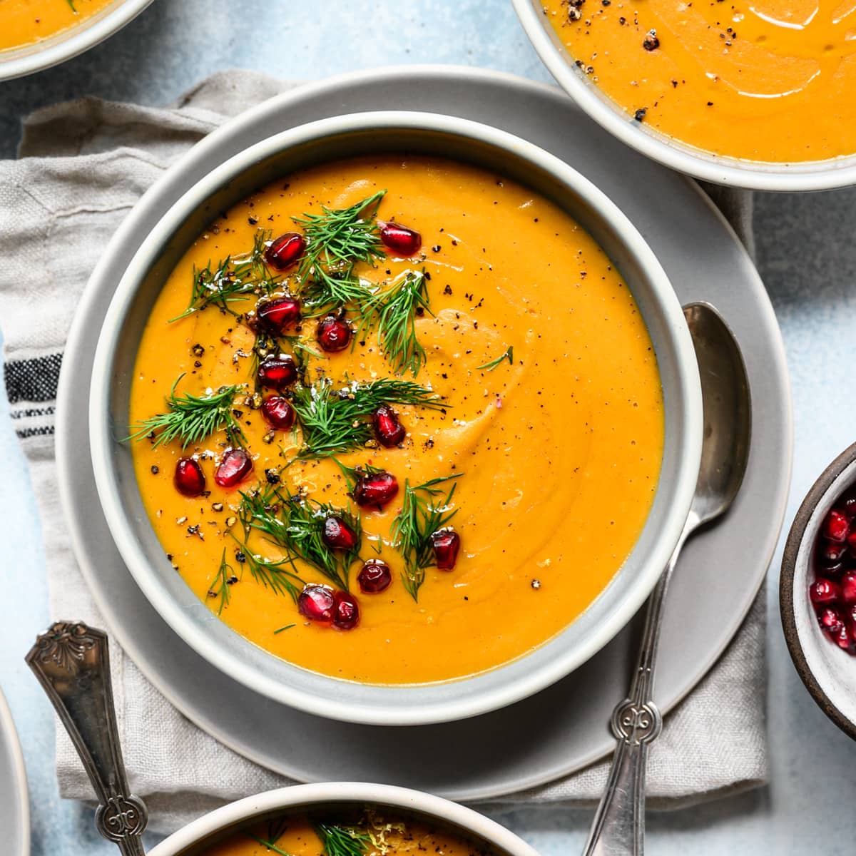 Creamy Roasted Beet Soup Vegan Crowded Kitchen