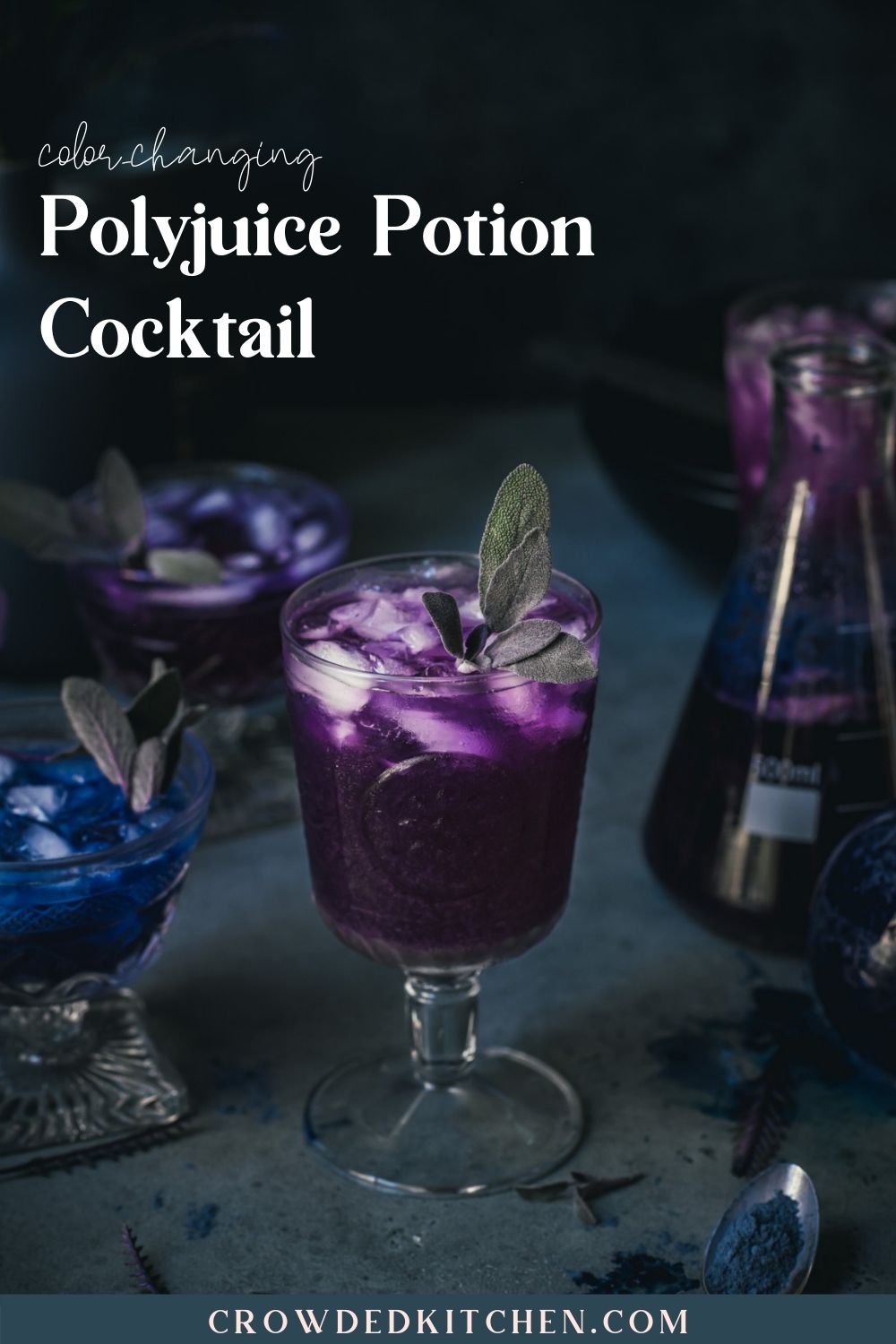 Polyjuice Potion Cocktail (Color-Changing) - Crowded Kitchen