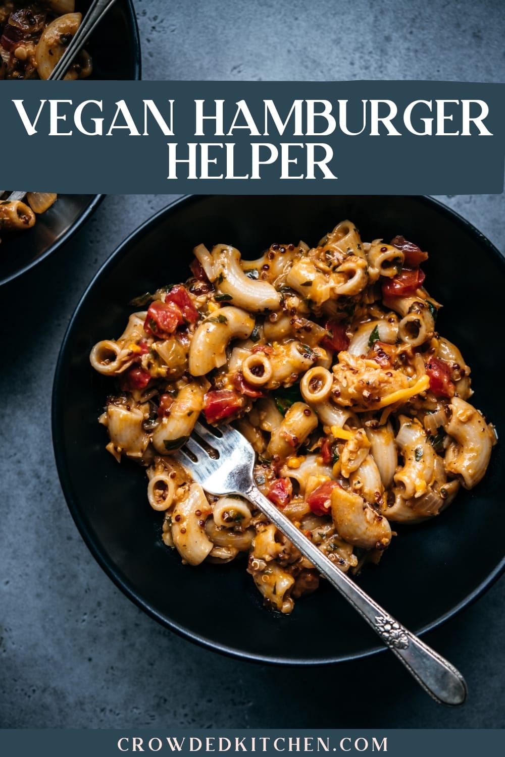 Vegan Hamburger Helper (One-Pot Recipe) - Crowded Kitchen