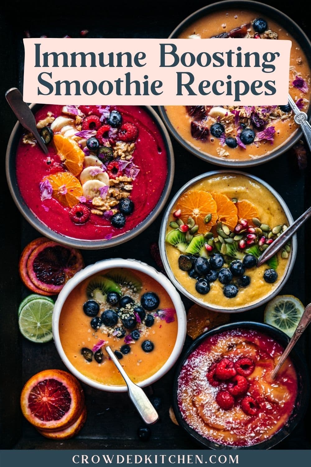 Immune Boosting Smoothies (3 Easy Recipes) - Crowded Kitchen