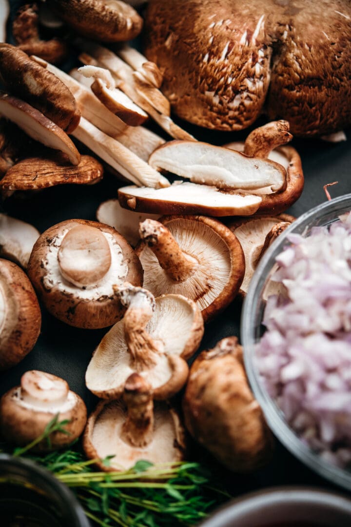 Vegan Mushroom Ragu - Crowded Kitchen