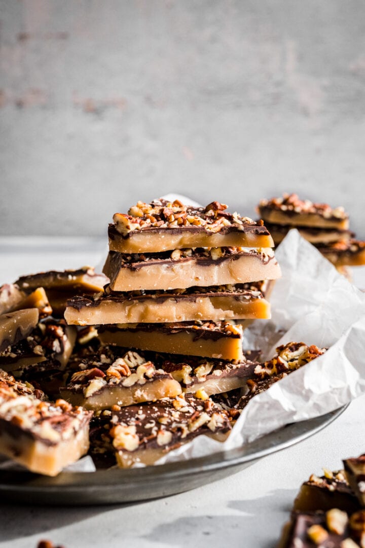 Vegan Toffee - Crowded Kitchen