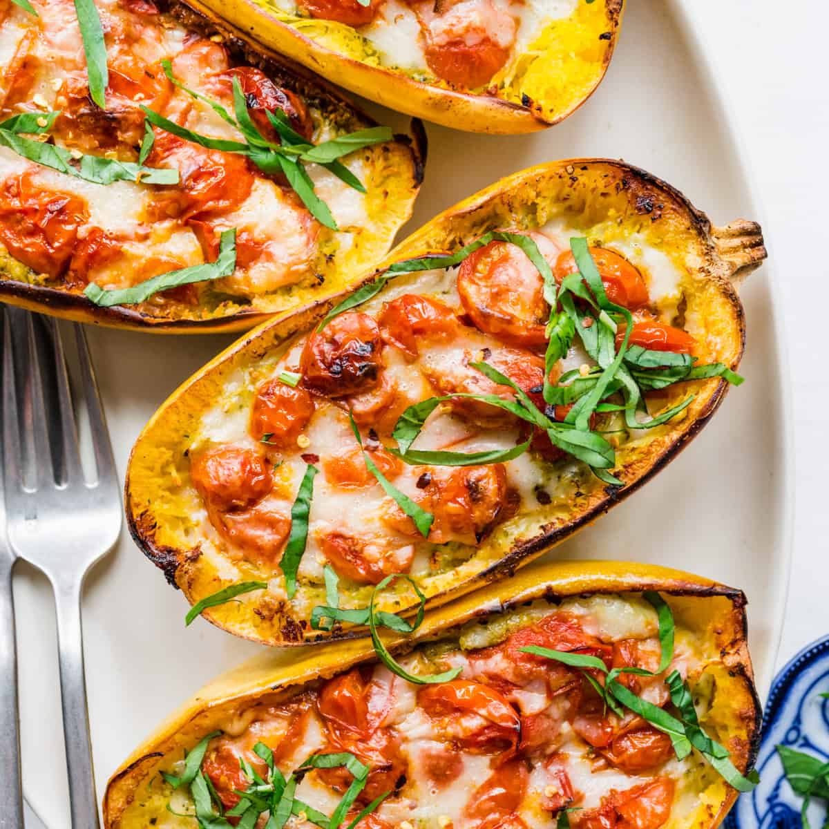 Grilled Spaghetti Squash - Crowded Kitchen
