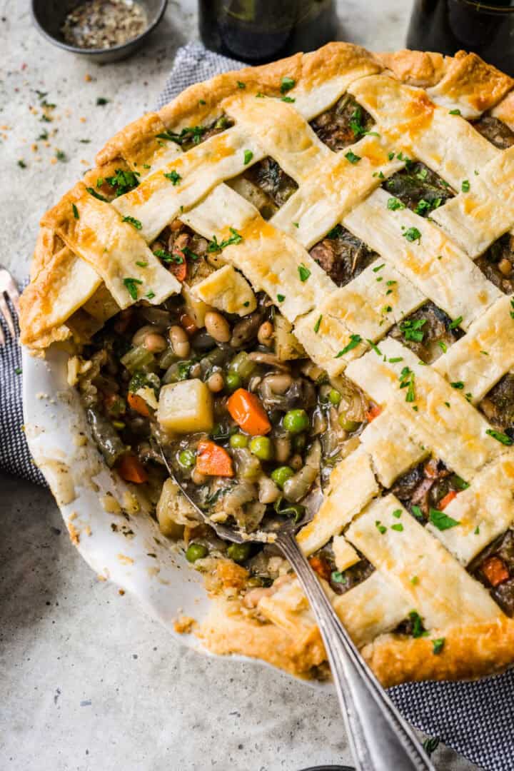 Vegan Pot Pie - Crowded Kitchen