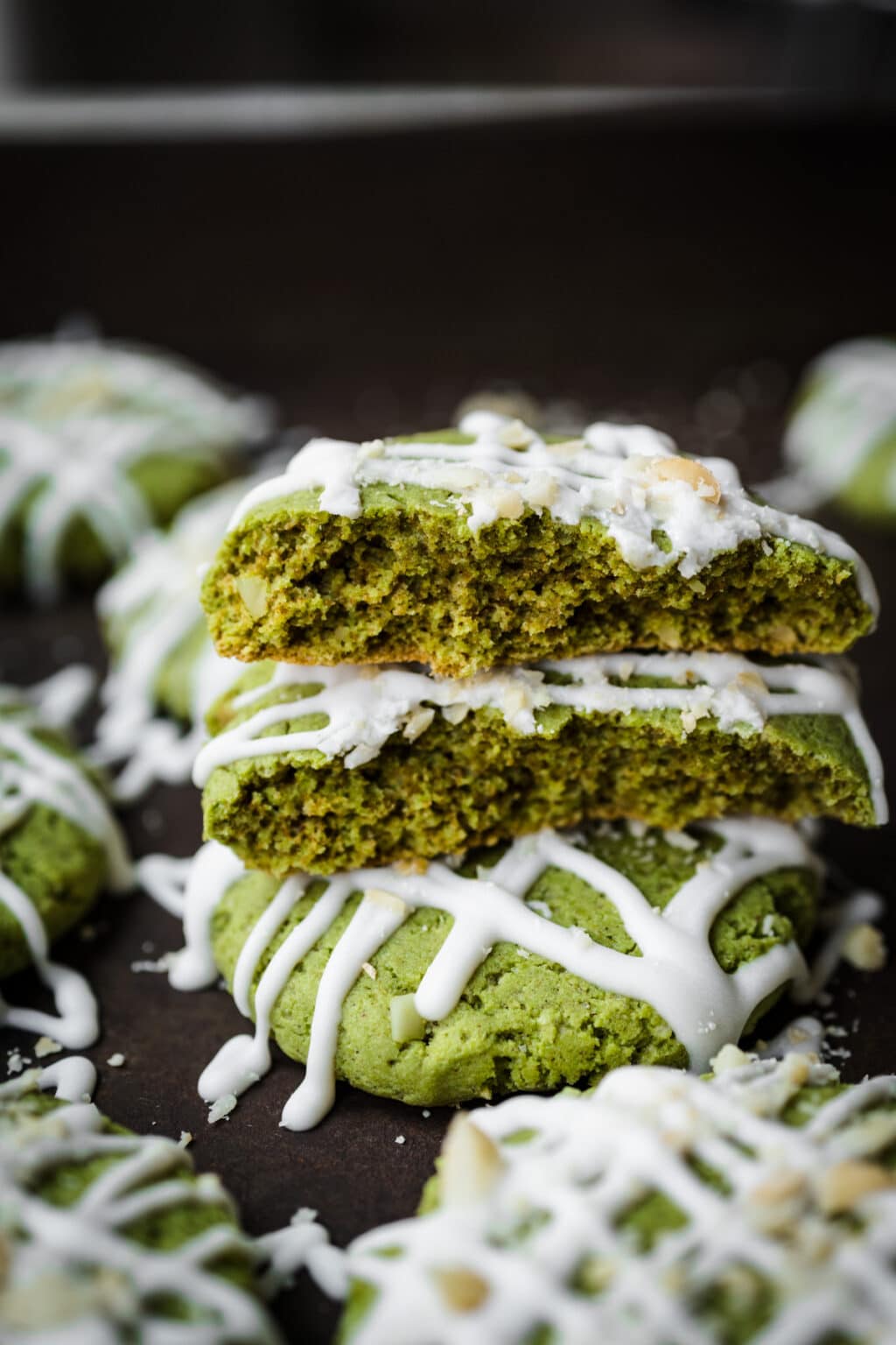 Easy Vegan Matcha Cookies - Crowded Kitchen