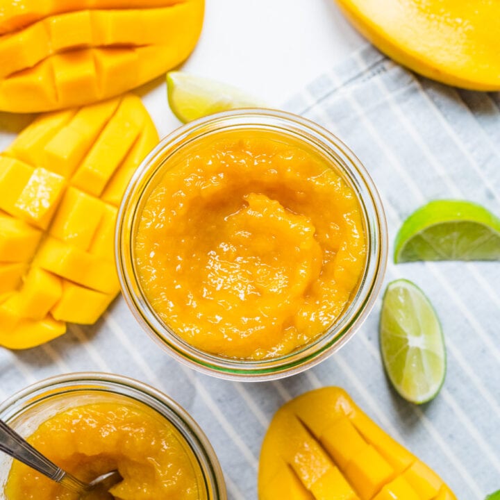 Easy Homemade Mango Jam - Crowded Kitchen