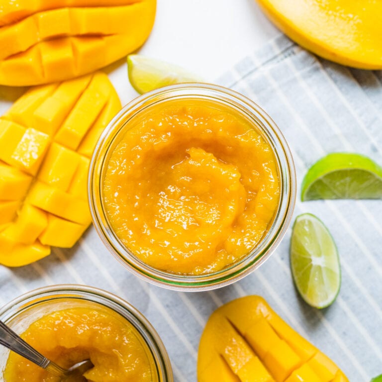 Easy Homemade Mango Jam - Crowded Kitchen