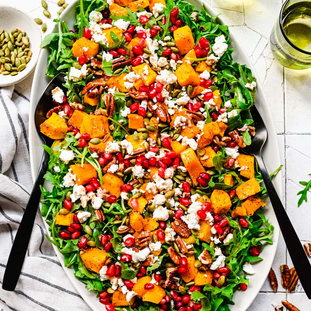 Pumpkin Salad - Crowded Kitchen