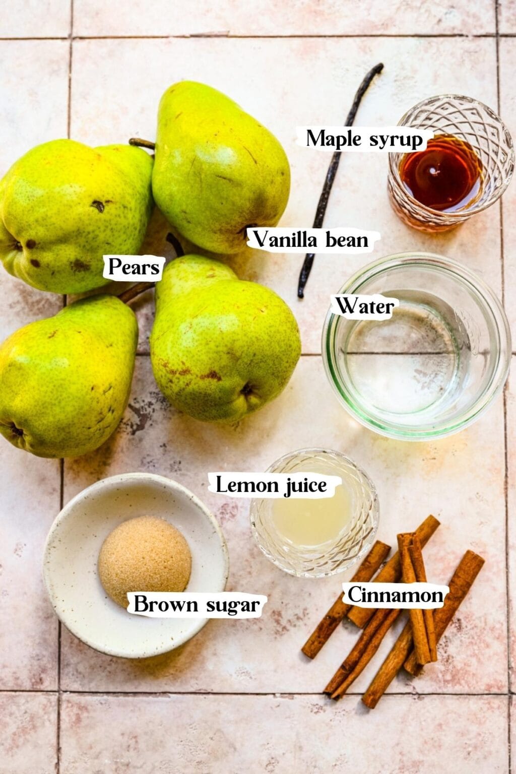 The Best Stewed Pears - Crowded Kitchen