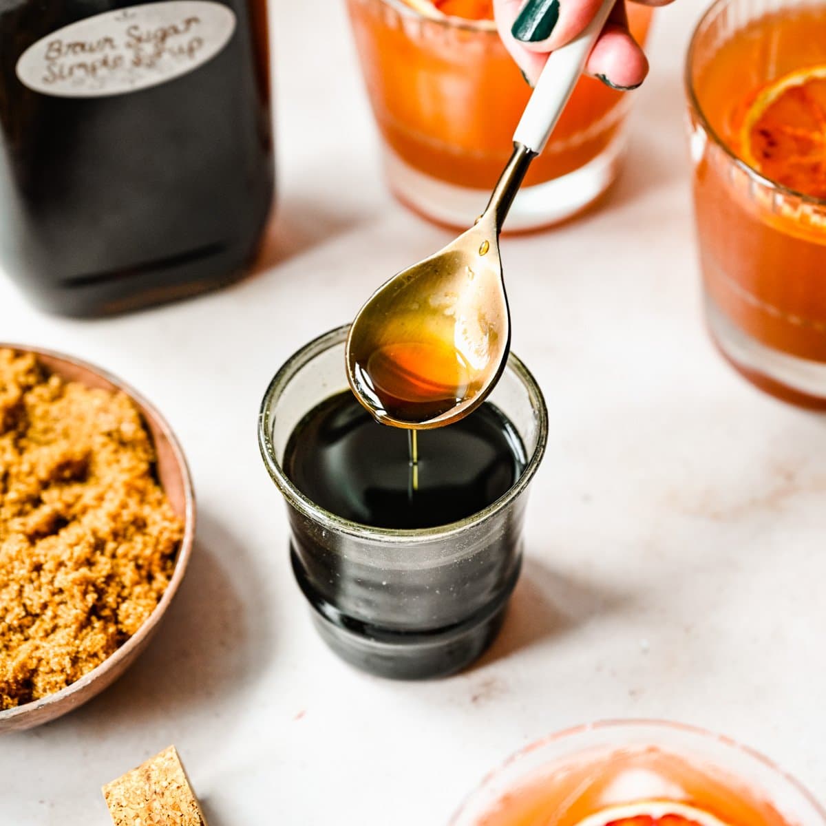 Orange Simple Syrup - Crowded Kitchen