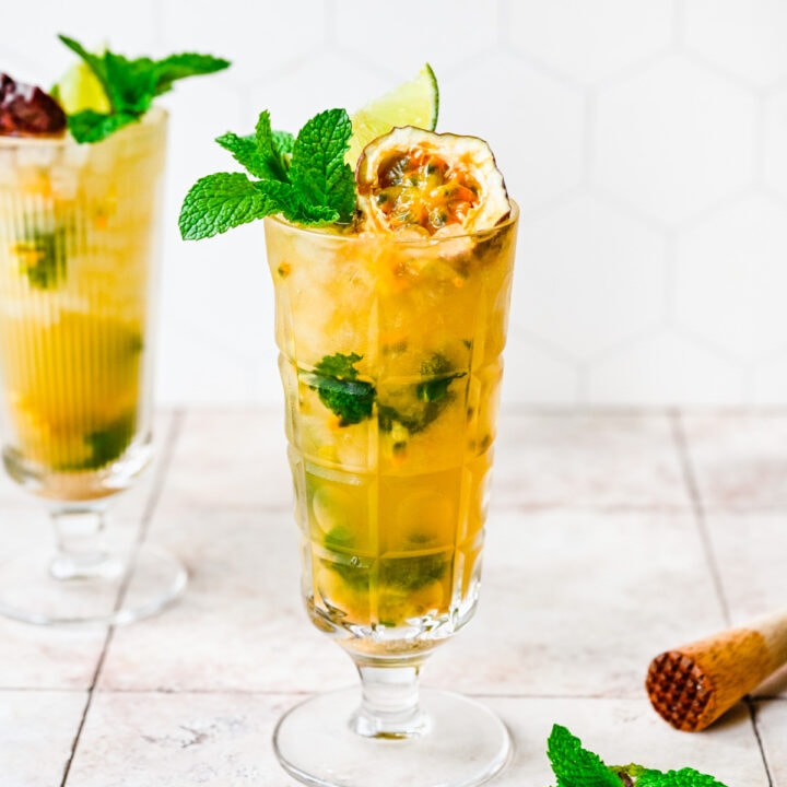 Easy Passion Fruit Mojito - Crowded Kitchen