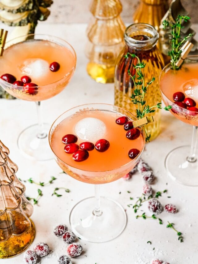 Cranberry Mocktail - Crowded Kitchen