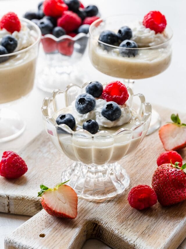 Vegan Vanilla Pudding | Crowded Kitchen