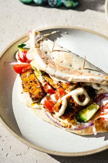 Vegan Shawarma - Crowded Kitchen