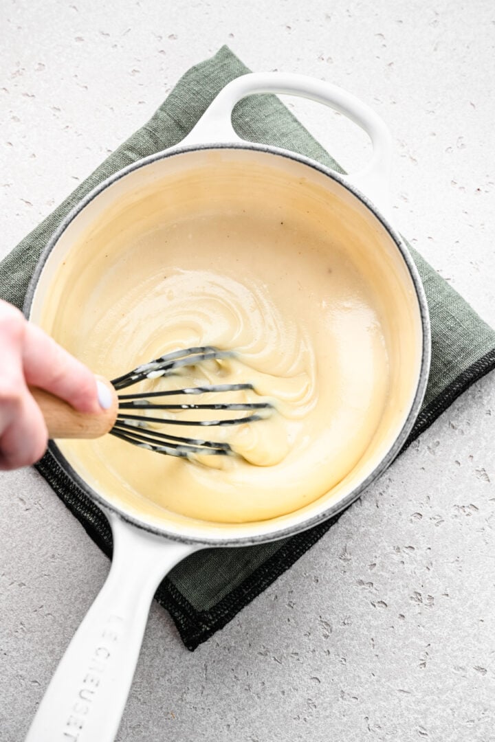 Vegan Bechamel Sauce - Crowded Kitchen
