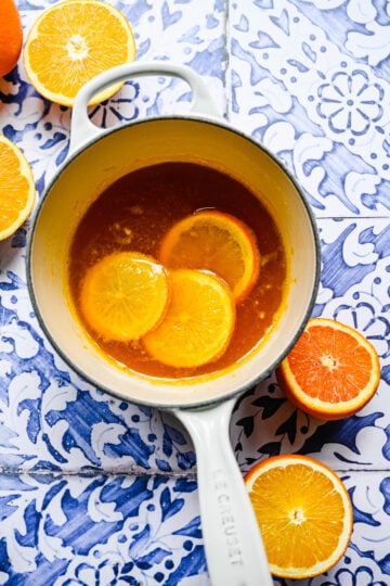 Orange Simple Syrup - Crowded Kitchen