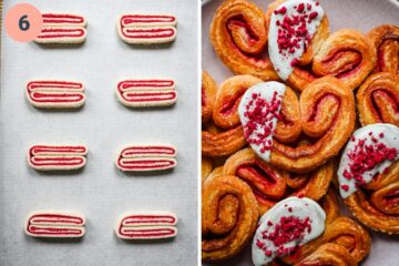 Raspberry Palmiers - Crowded Kitchen
