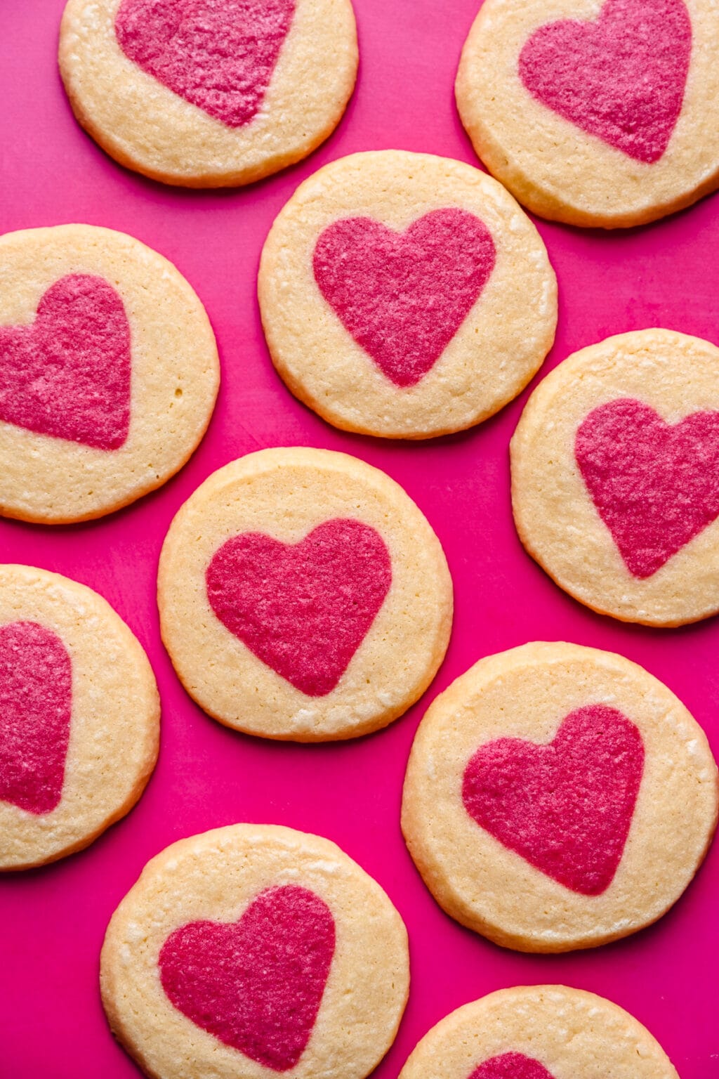 Slice and Bake Heart Cookies - Crowded Kitchen
