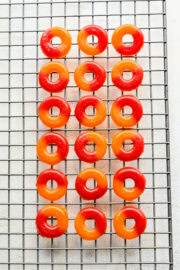 Homemade Gummy Peach Rings - Crowded Kitchen
