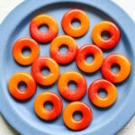 Homemade Gummy Peach Rings - Crowded Kitchen
