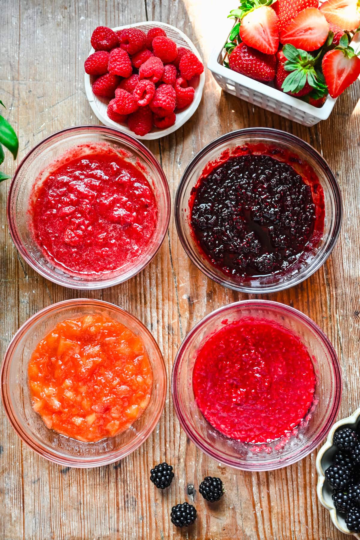 Homemade Fruit on the Bottom Yogurt - Crowded Kitchen