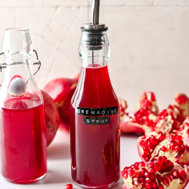 Homemade Grenadine (Pomegranate Syrup) - Crowded Kitchen