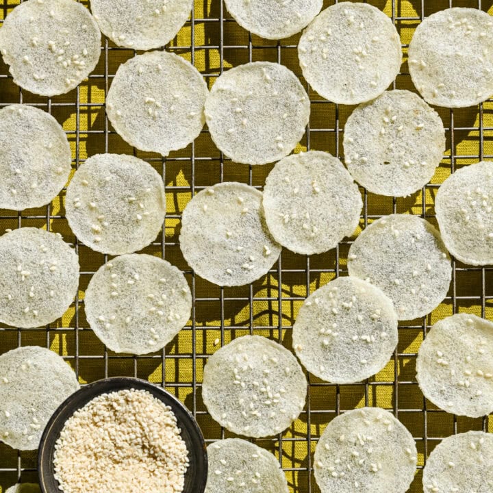 Homemade Rice Crackers - Crowded Kitchen