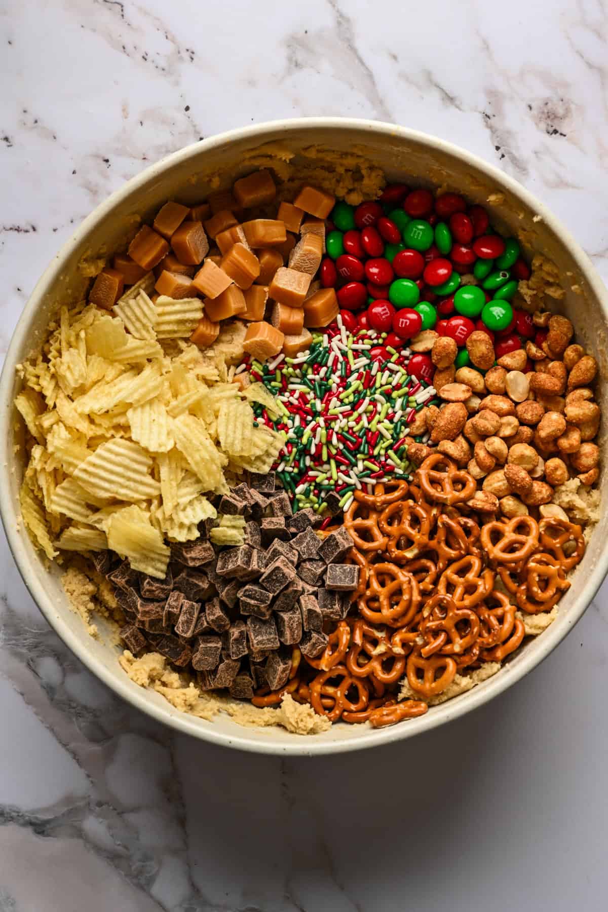 Christmas Kitchen Sink Cookies - Crowded Kitchen