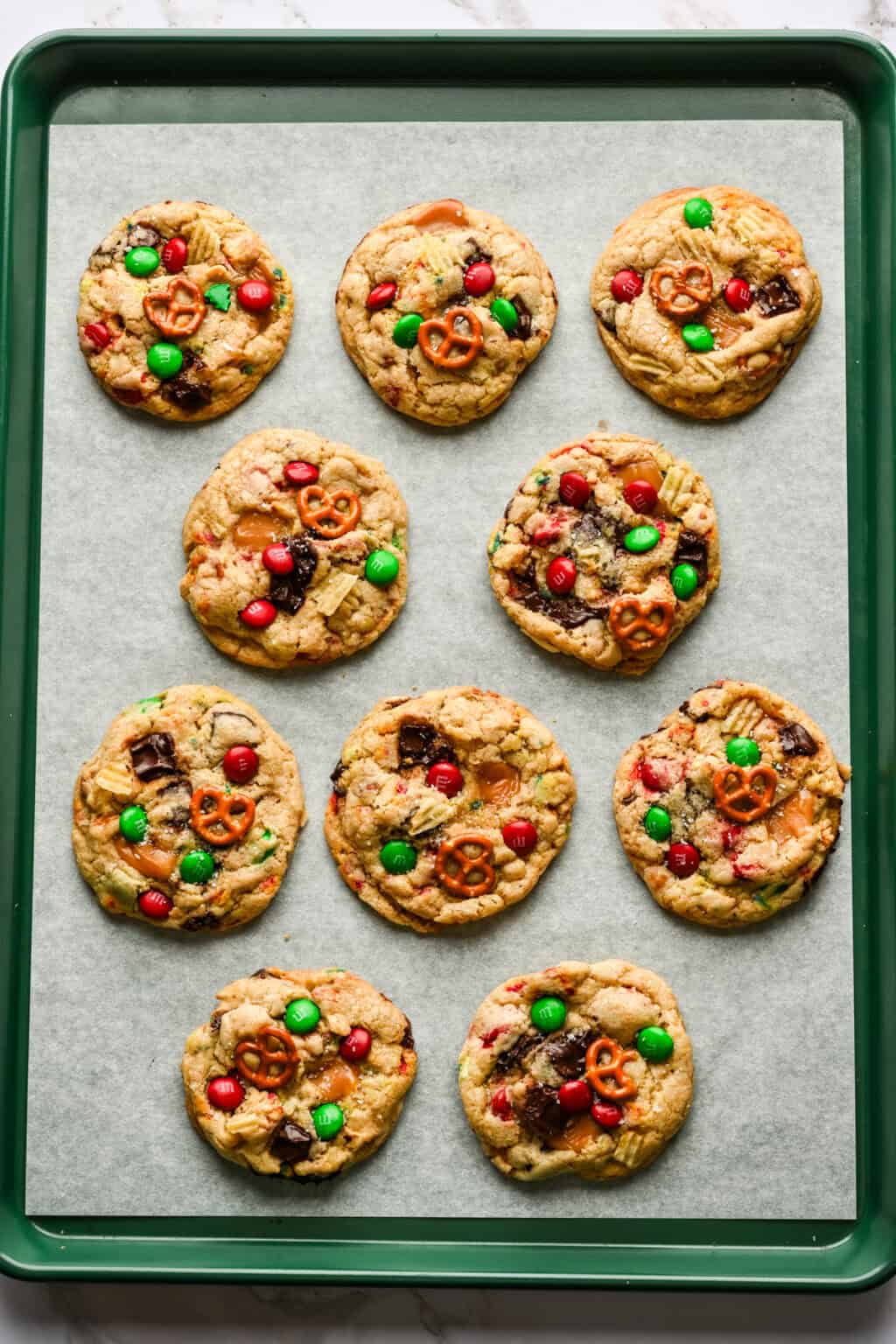 Christmas Kitchen Sink Cookies - Crowded Kitchen