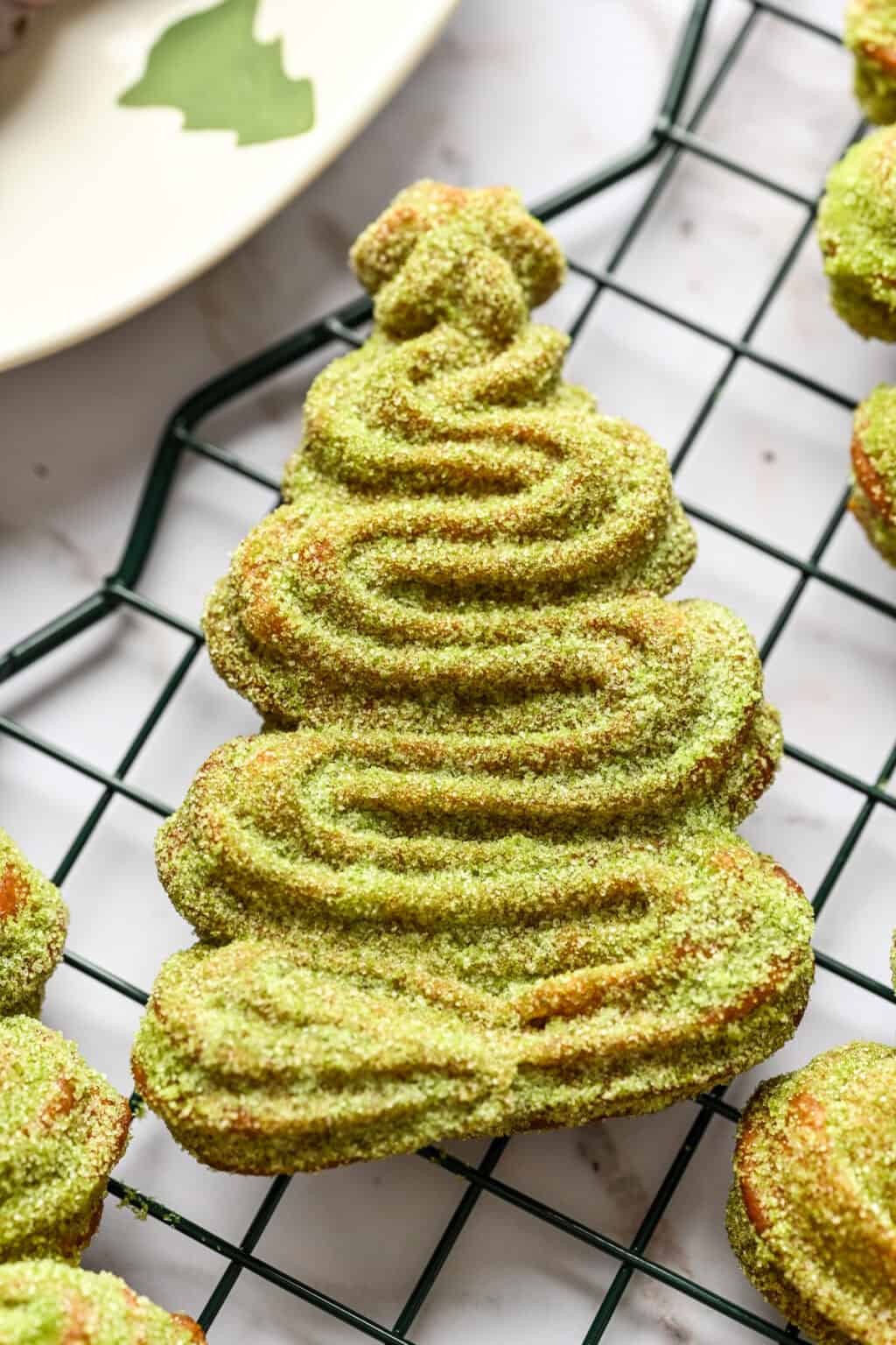 Christmas Tree Churros - Crowded Kitchen