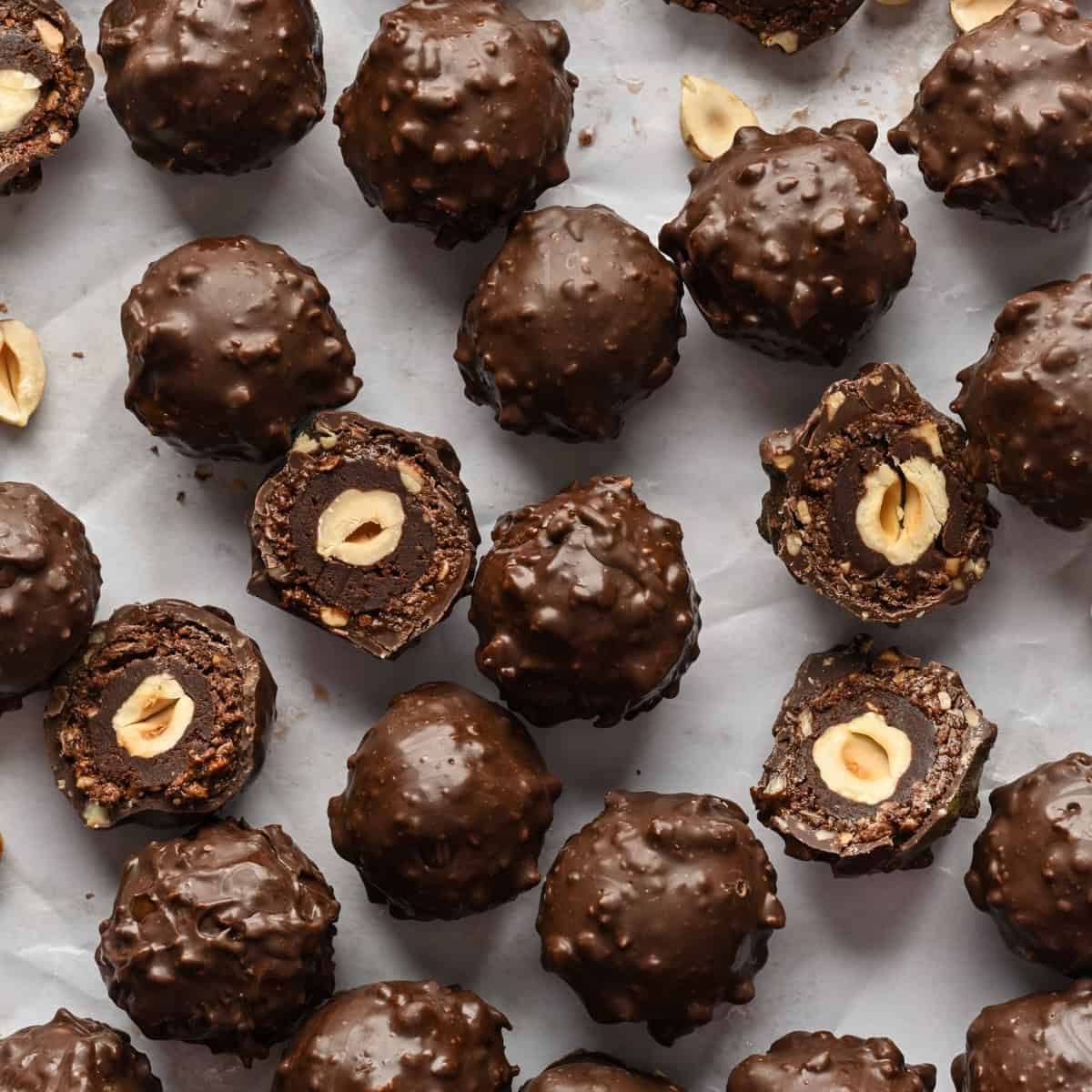 Homemade Ferrero Rocher - Crowded Kitchen