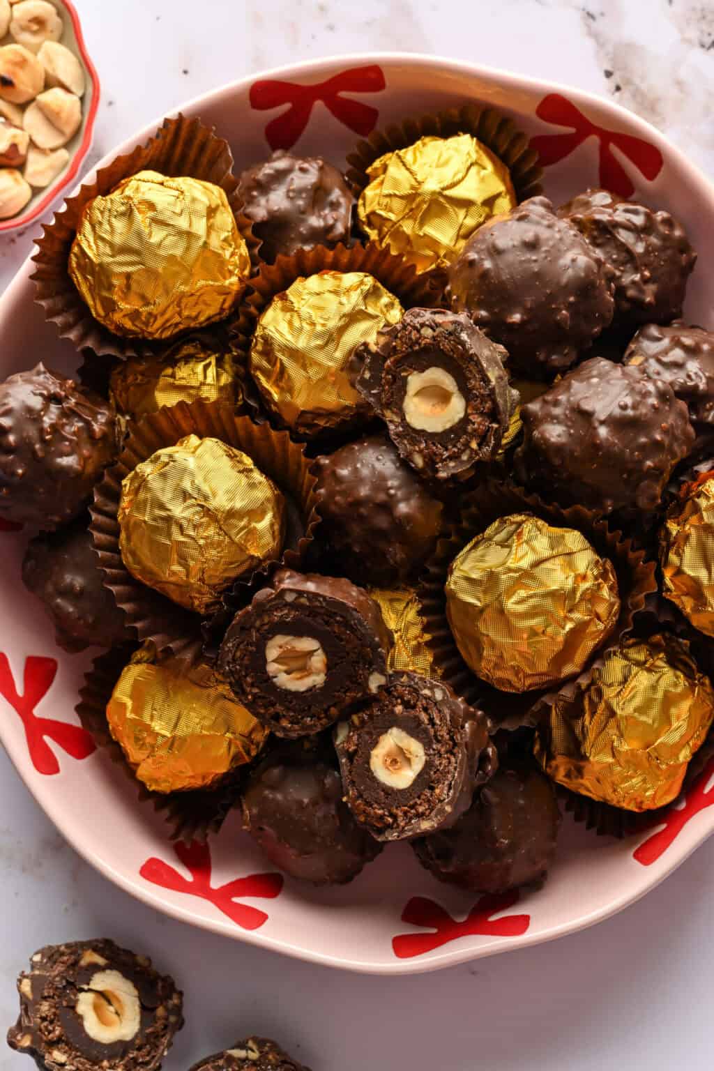 Homemade Ferrero Rocher - Crowded Kitchen