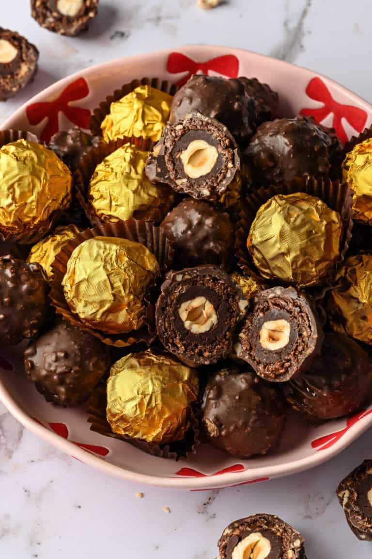 Homemade Ferrero Rocher - Crowded Kitchen