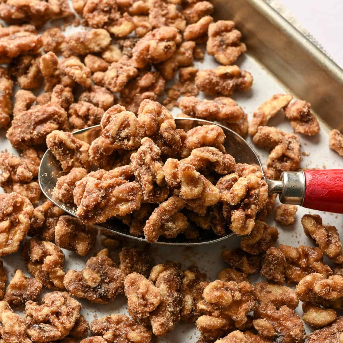 Quick and Easy Candied Walnuts (10 Minute Recipe) - Crowded Kitchen