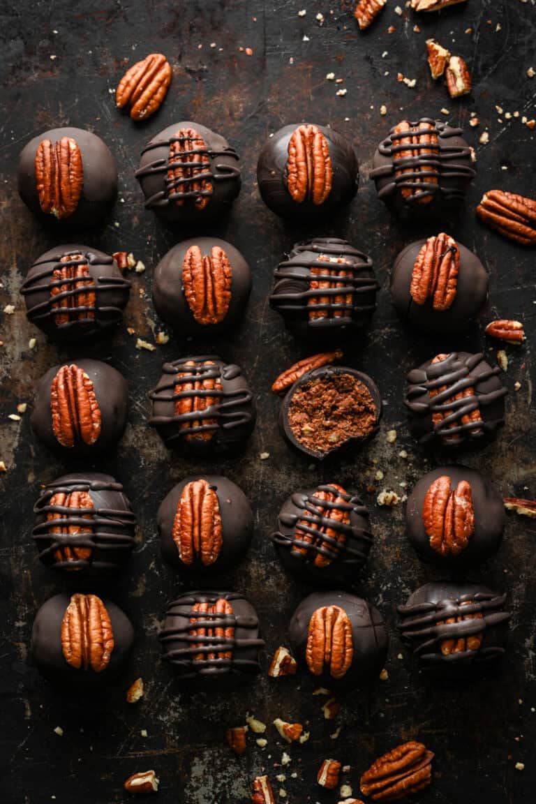 Easy Homemade Bourbon Balls - Crowded Kitchen