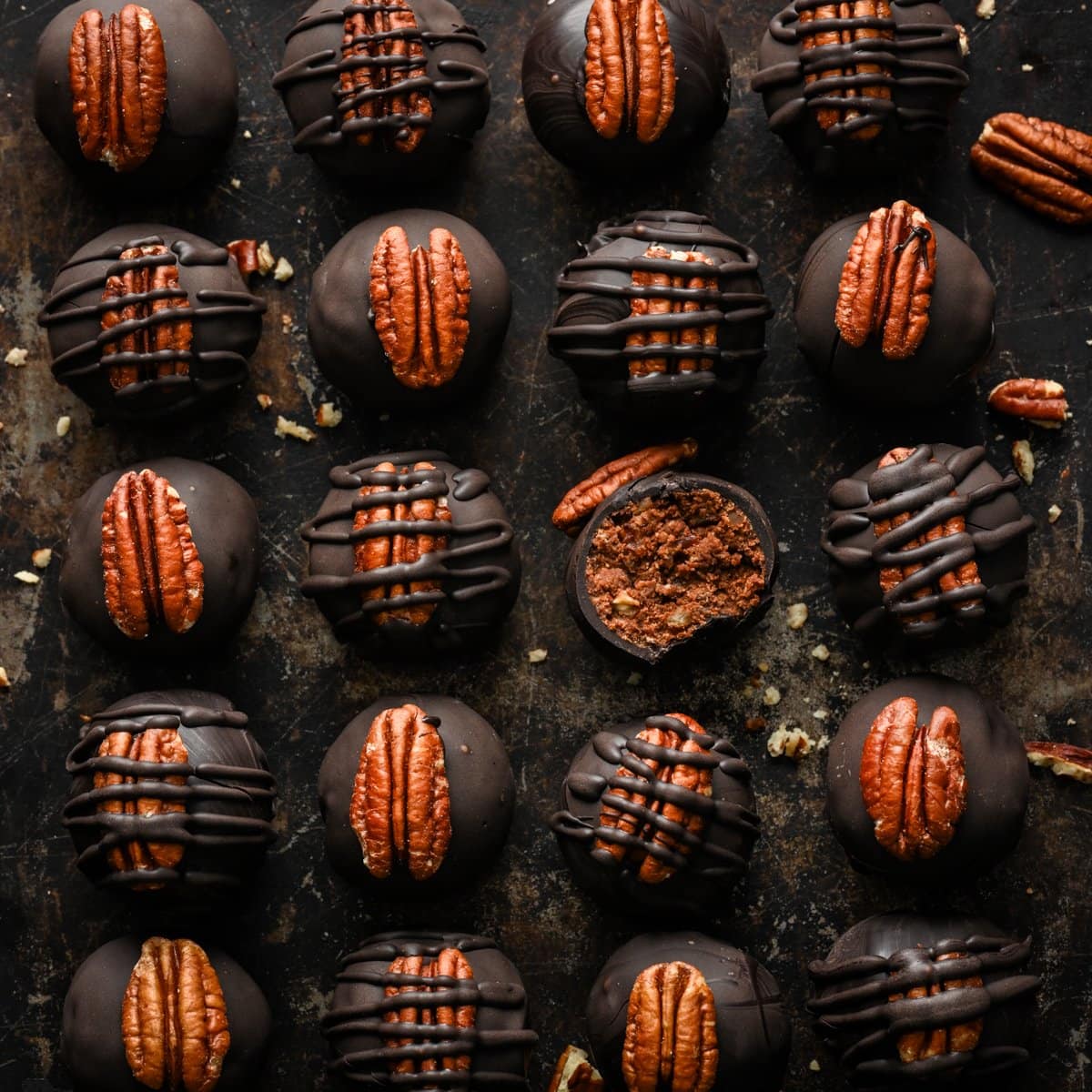 Easy Homemade Bourbon Balls - Crowded Kitchen