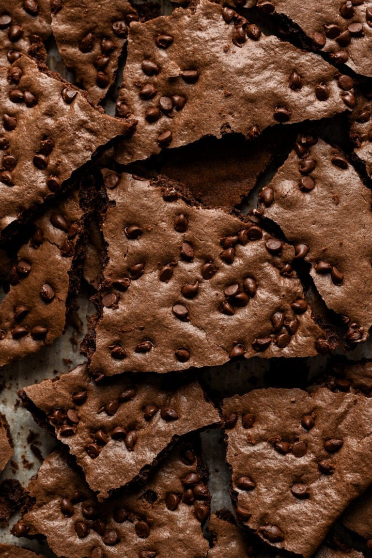 Brownie Brittle - Crowded Kitchen