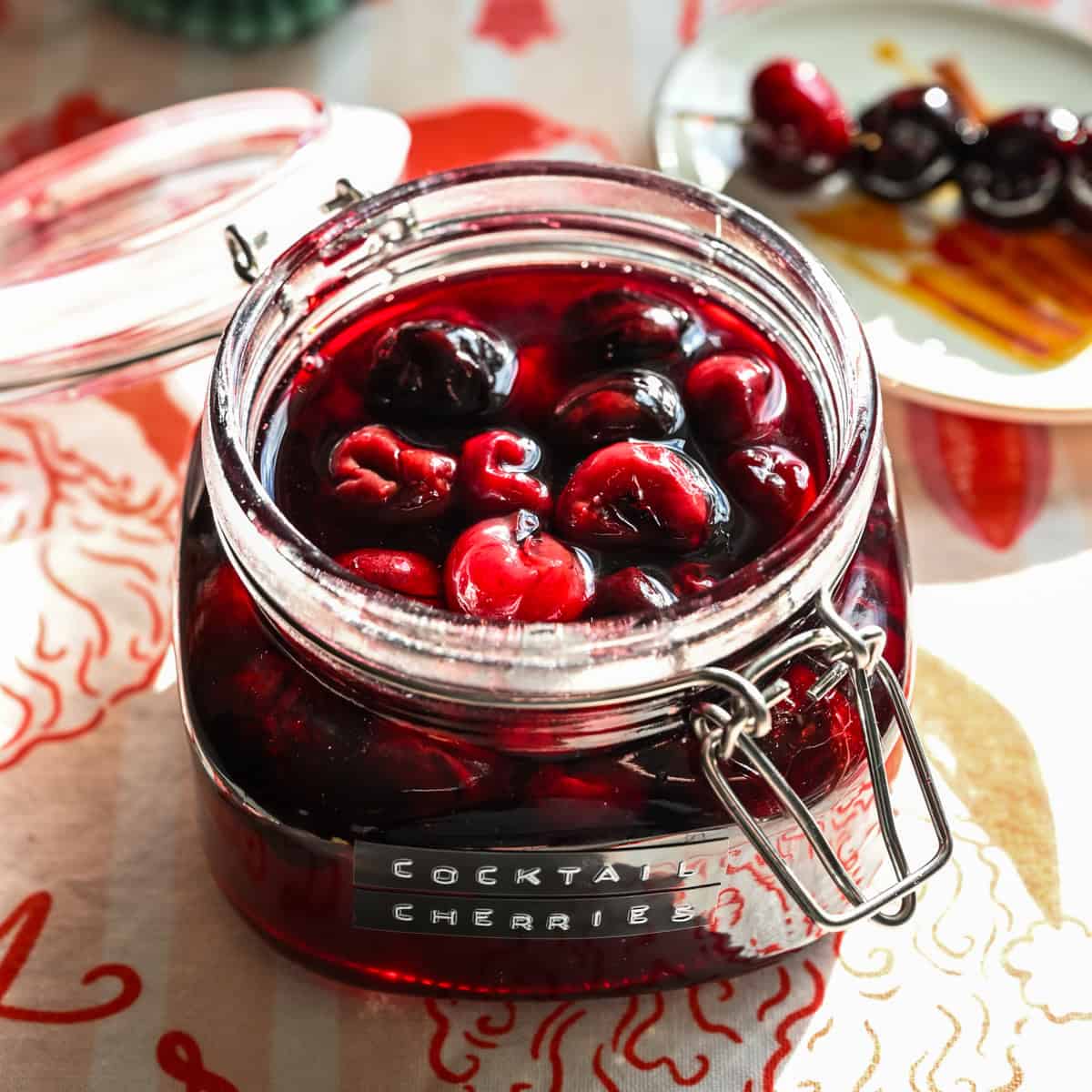 Homemade Cocktail Cherries - Crowded Kitchen