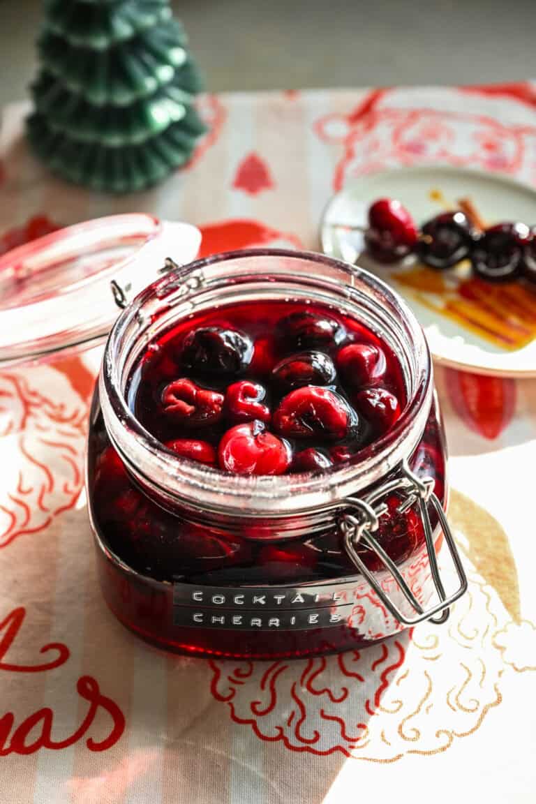 Homemade Cocktail Cherries - Crowded Kitchen