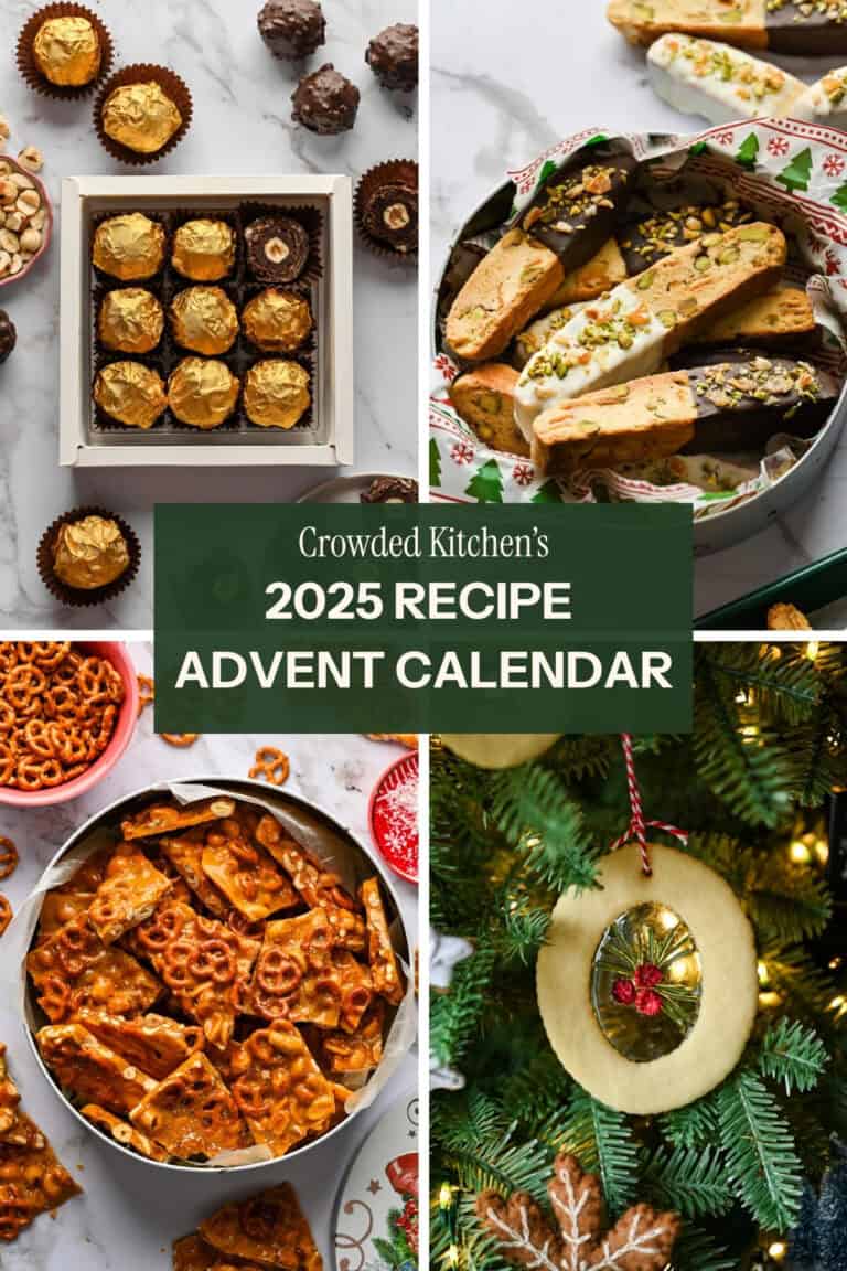 2025 Recipe Advent Calendar - Crowded Kitchen