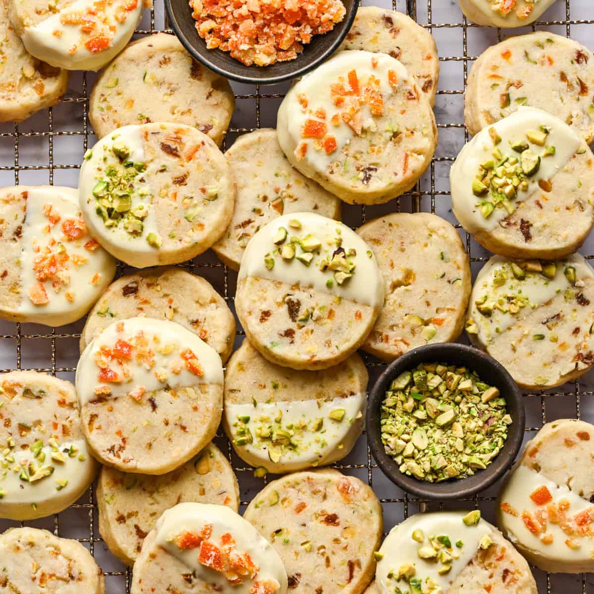 Slice and Bake Panettone Cookies - Crowded Kitchen