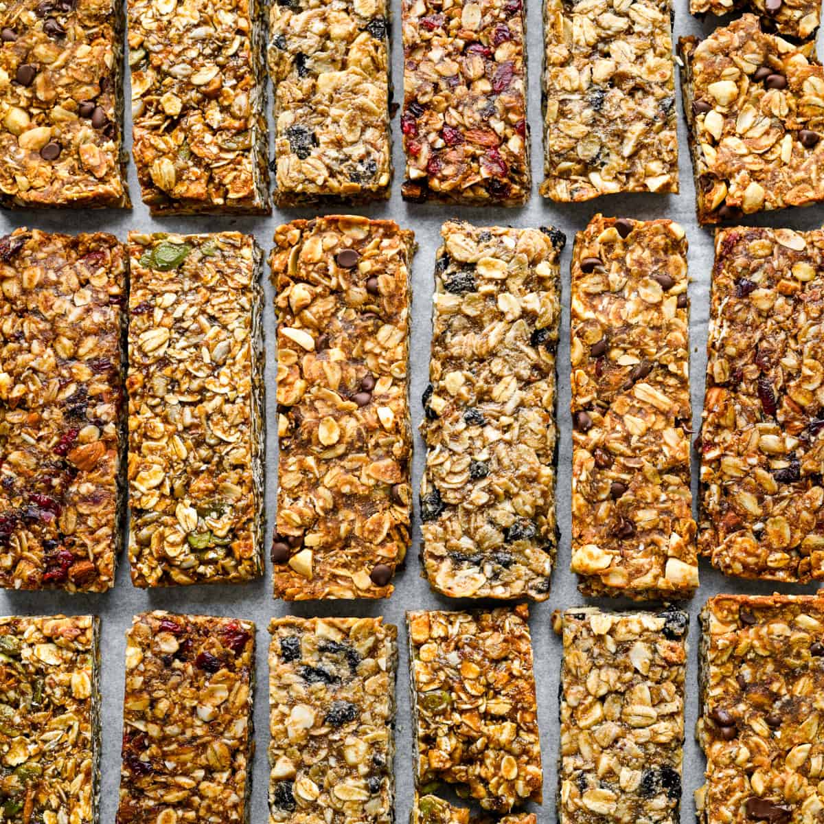 Homemade Granola Bars (4 flavor variations) - Crowded Kitchen